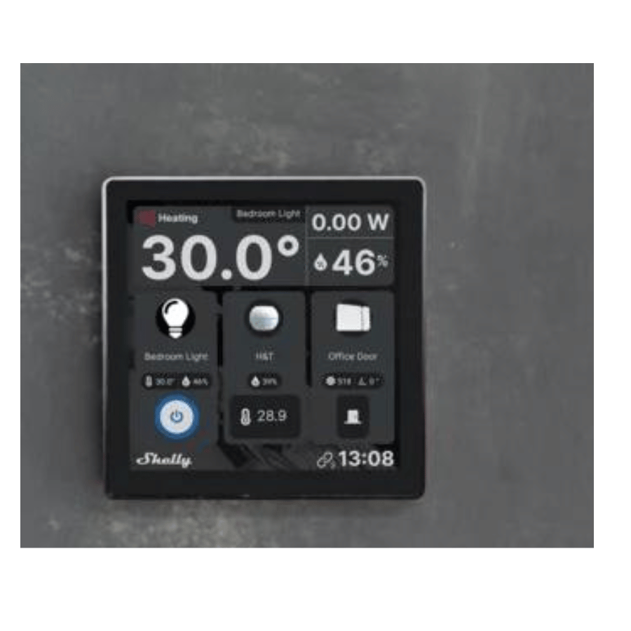 Shelly Wall Display - Panel de control con relé y sensores ...